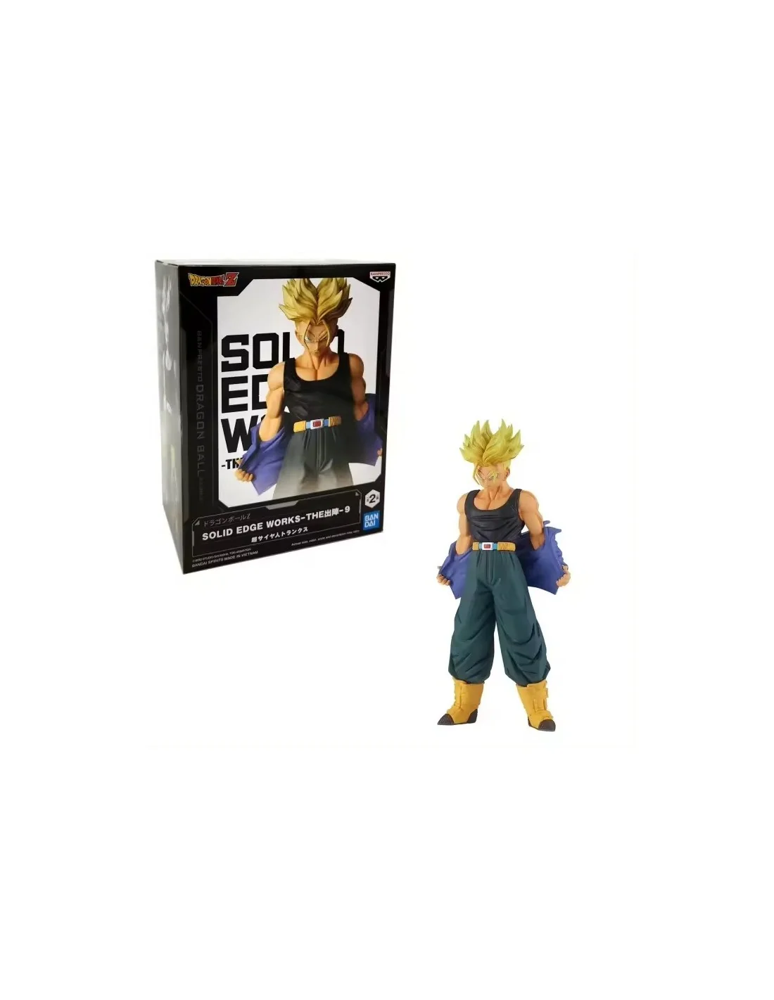 Banpresto Dragon Ball Z Solid Edge Works Trunks Super Saiyan