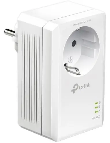 TP-Link TL-PA7017P KIT PLC Powerline Red Eléctrica AV1000 Gigabit ...