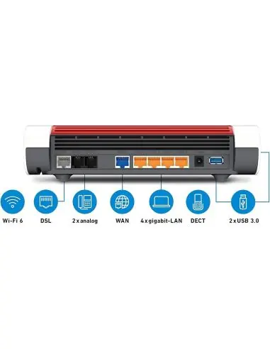 Routers de Sobremesa AVM Fritz! Box 7590 AX