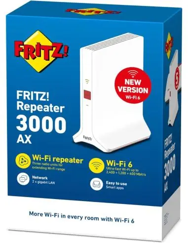 Routers de Sobremesa AVM Fritz!Repeater 3000 AX