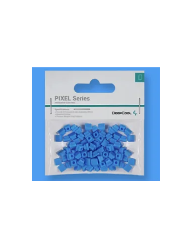 Deepcool PIXEL Series Gomas 100 Unidades Azul