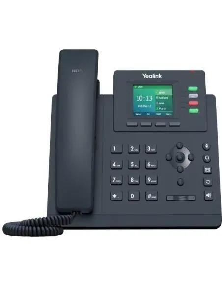 Teléfono Yealink SIP-T33G VoIP Básico PoE 4 | 6938818306073