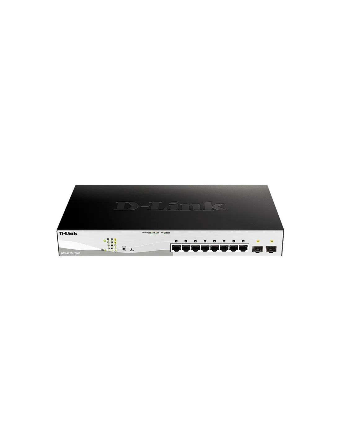 D-Link DGS-1210MP Switch Smart POE 10 Puertos Gigabit + 2 Puertos SFP
