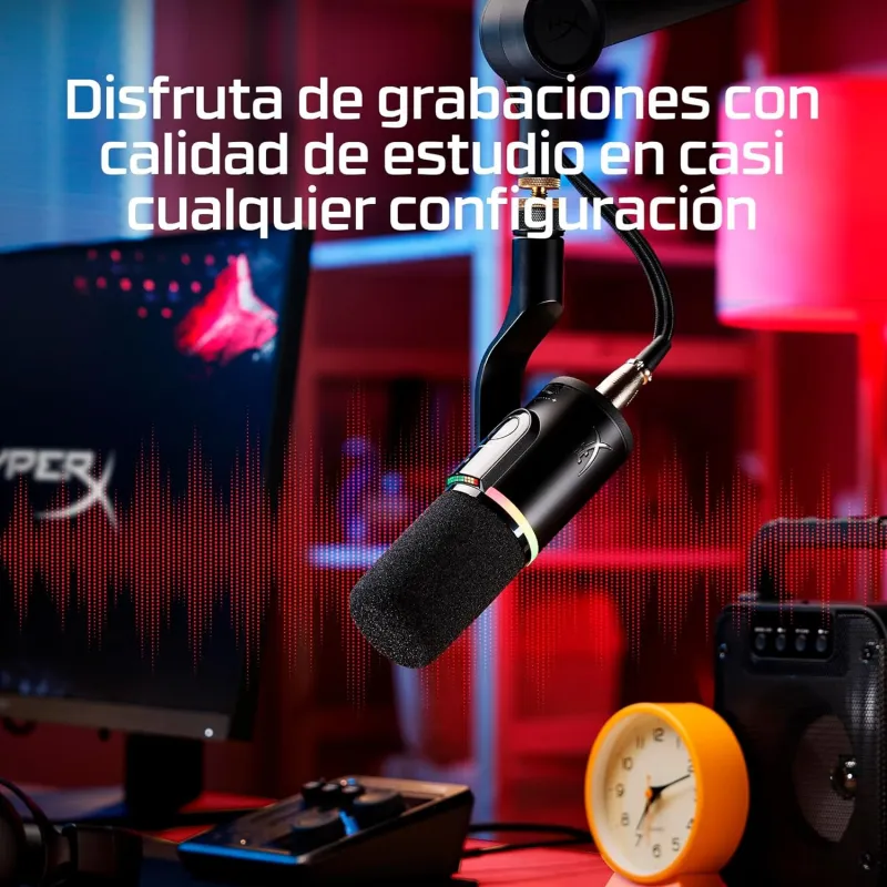 Micrófono Hyperx FlipCast - USB/XLR Dynamic Microphone