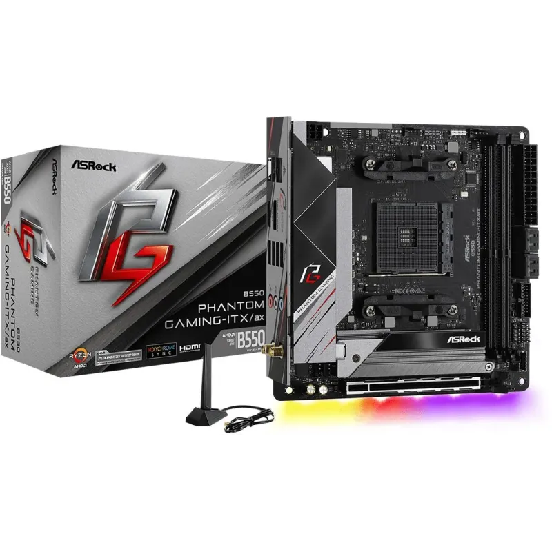 Placa Base Asrock B550 Phantom Gaming-ITX/ax
