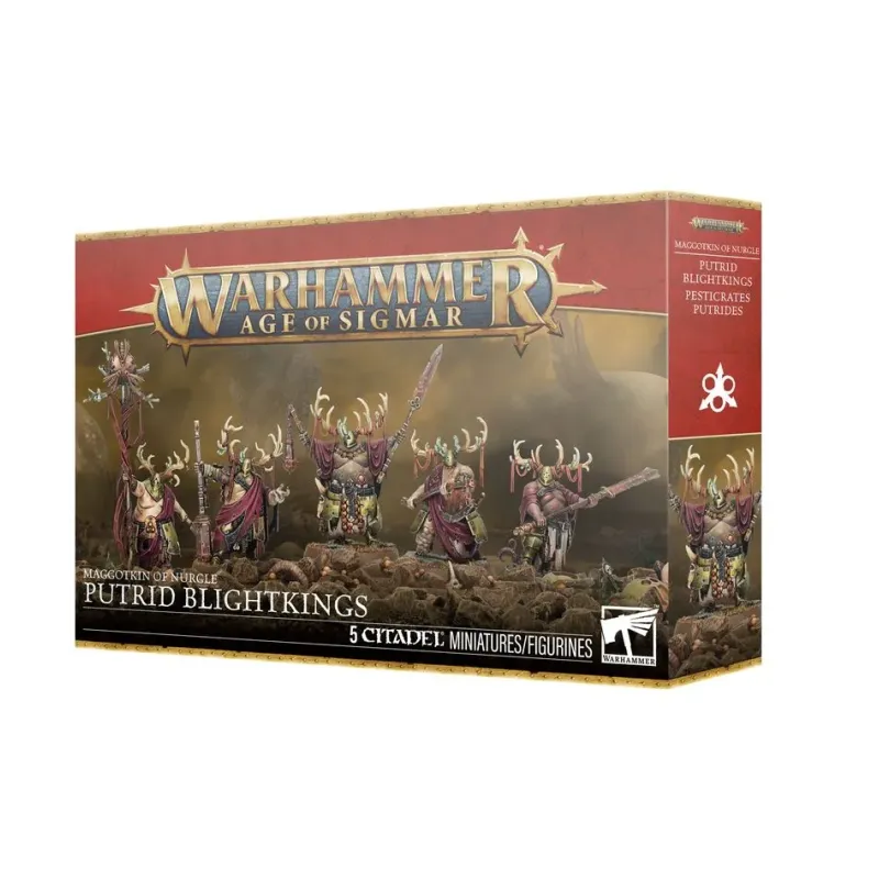 Warhammer Reyesplaga Pútridos Putrid Blightkings